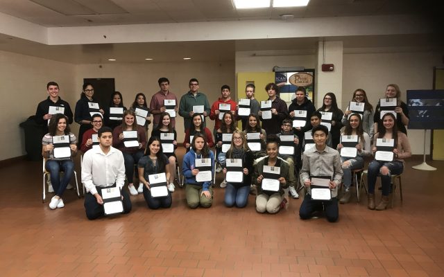 SHS recognizes most improved students