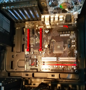 SHS senior builds computer