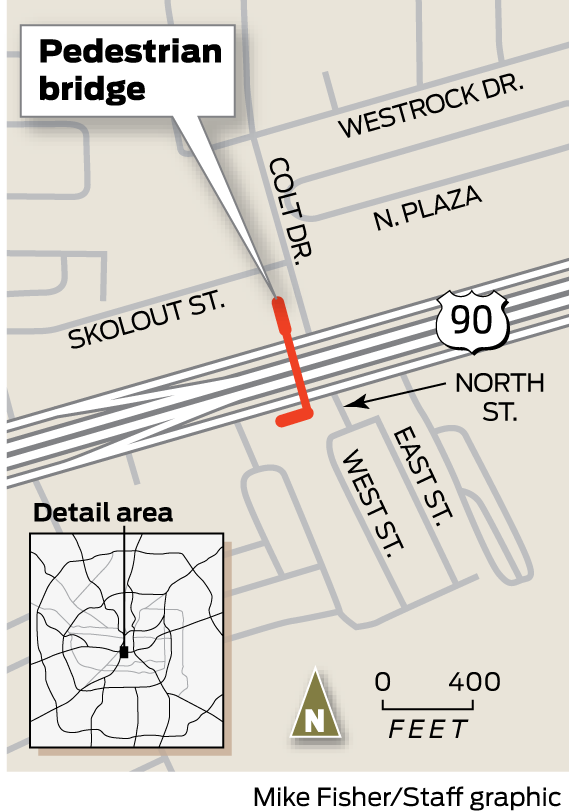 TxDOT: Pedestrian bridge on San Antonio’s West Side built to save lives