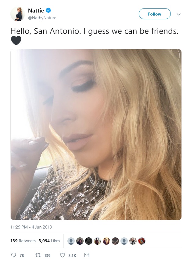 WWE Diva Nattie gives San Antonio love on trip through Texas