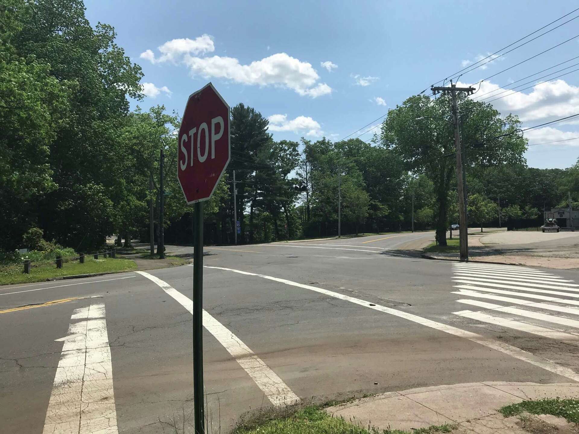 Dangerous New Haven intersection gets a 'peanut' to boost safety
