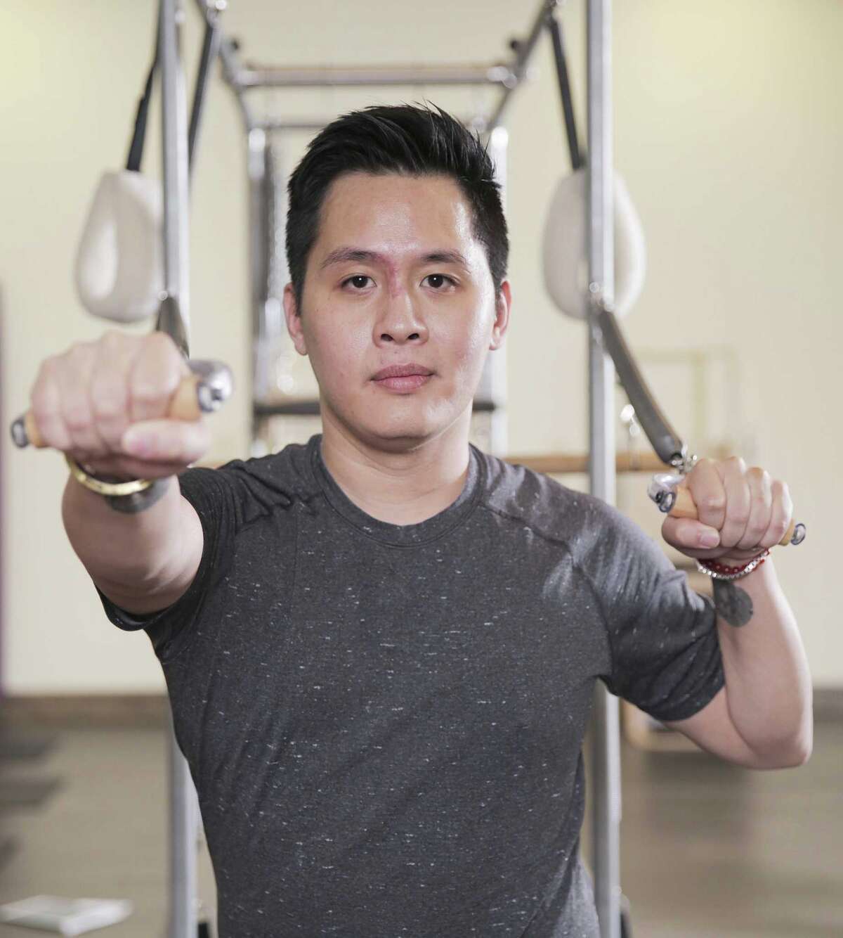 Transformation: Nicholas Nguyen discovered Pilates and self-confidence