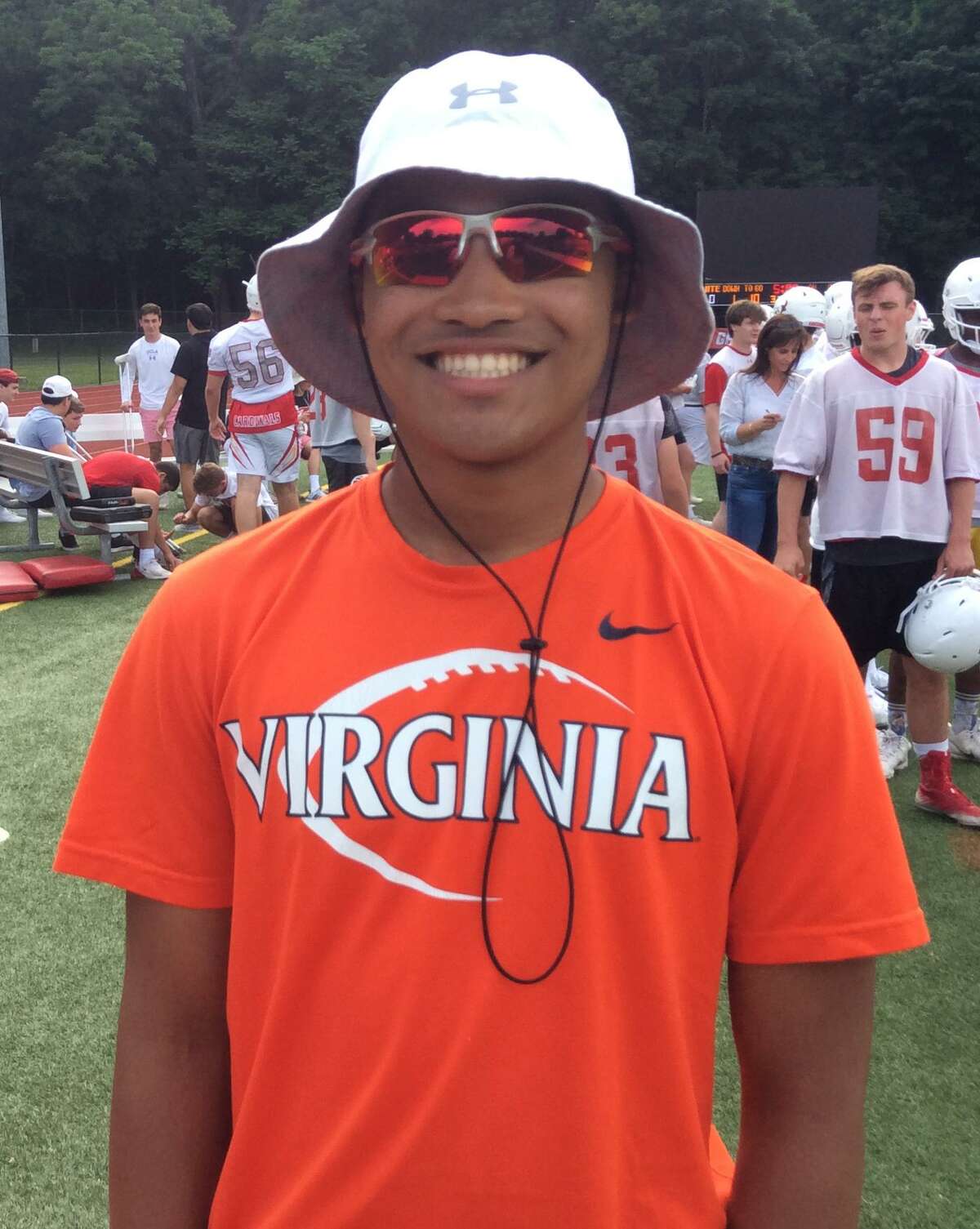 A showcase of skills for Greenwich at annual Red-White game