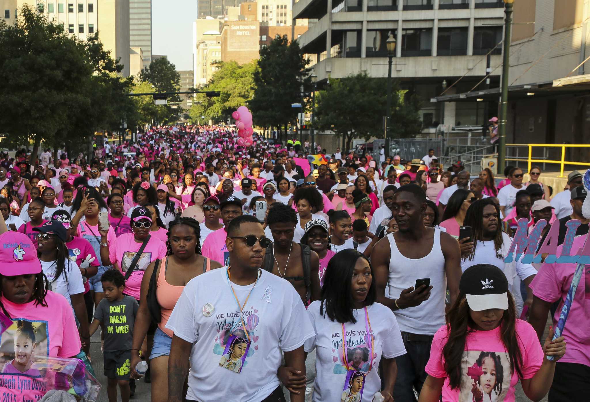March for Maleah draws thousands to downtown Houston to honor slain ...