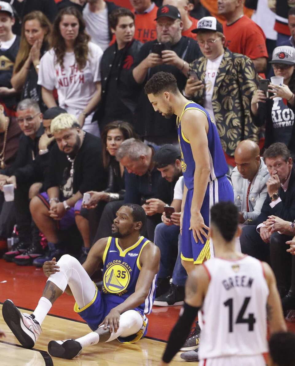 A 'distraught' Kevin Durant watched the end of Game 5, FaceTimed with ...
