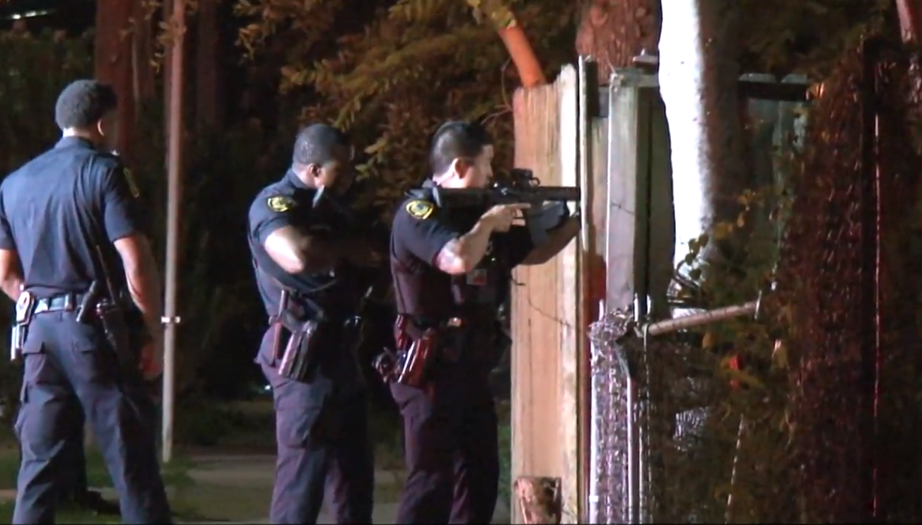 Masked intruders shoot man at home with two kids in NW Houston