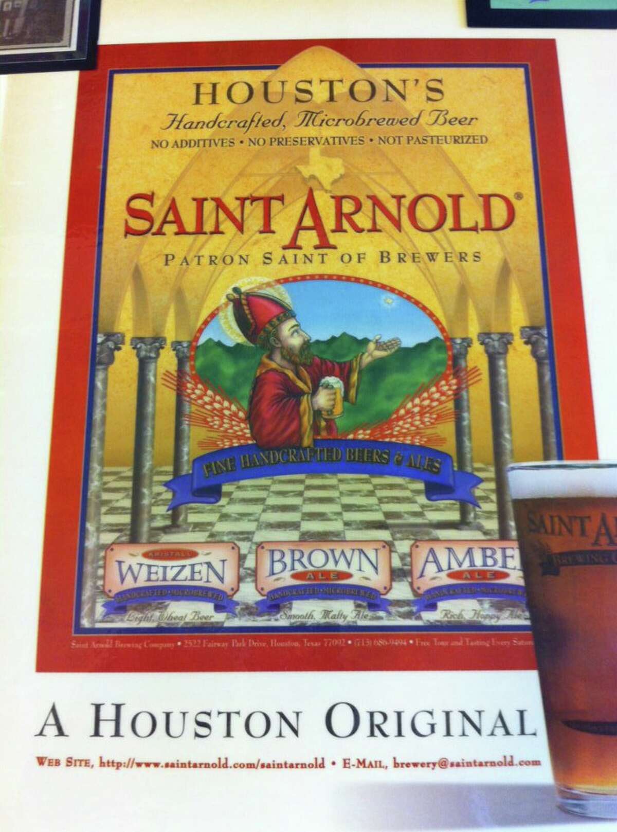 See Saint Arnold Brewing Company's humble beginnings in the 1990s