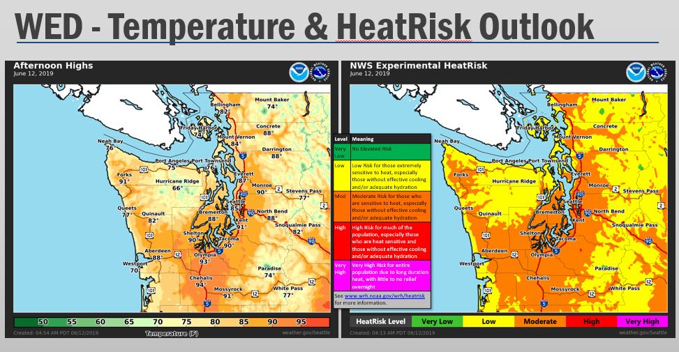 If you haven't heard, it's going to be hot in Seattle. Here's when it ...