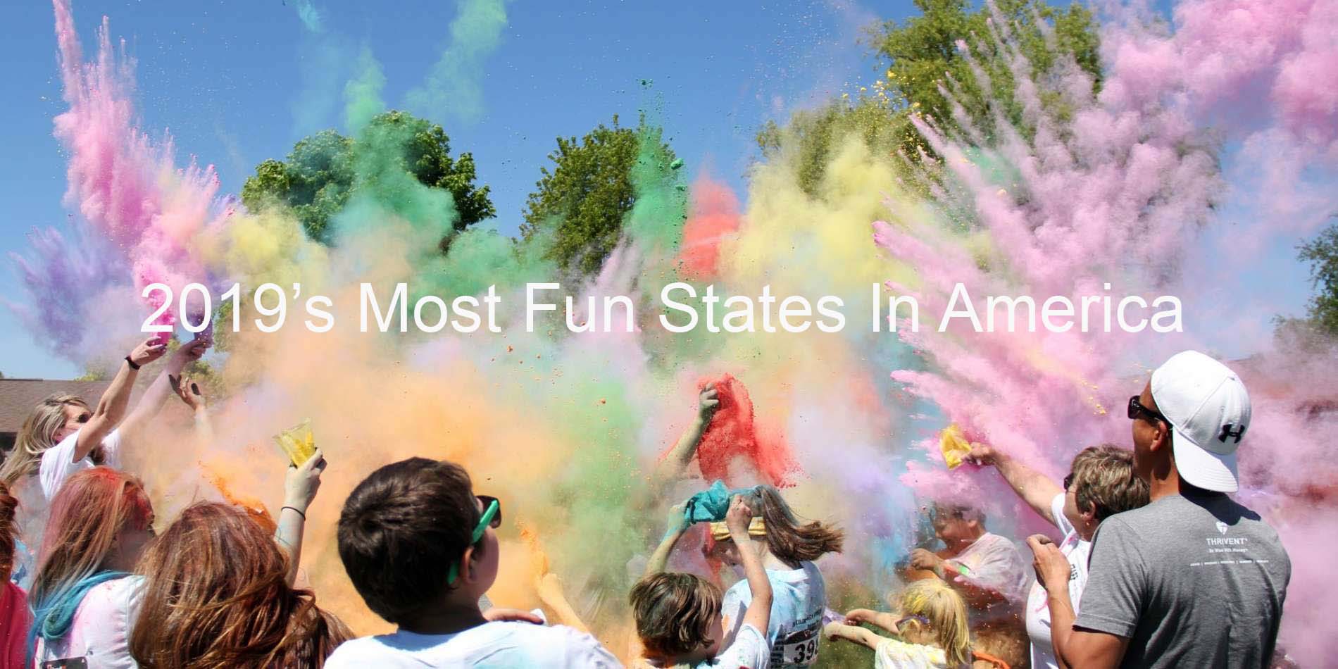 2019's Most Fun States in America