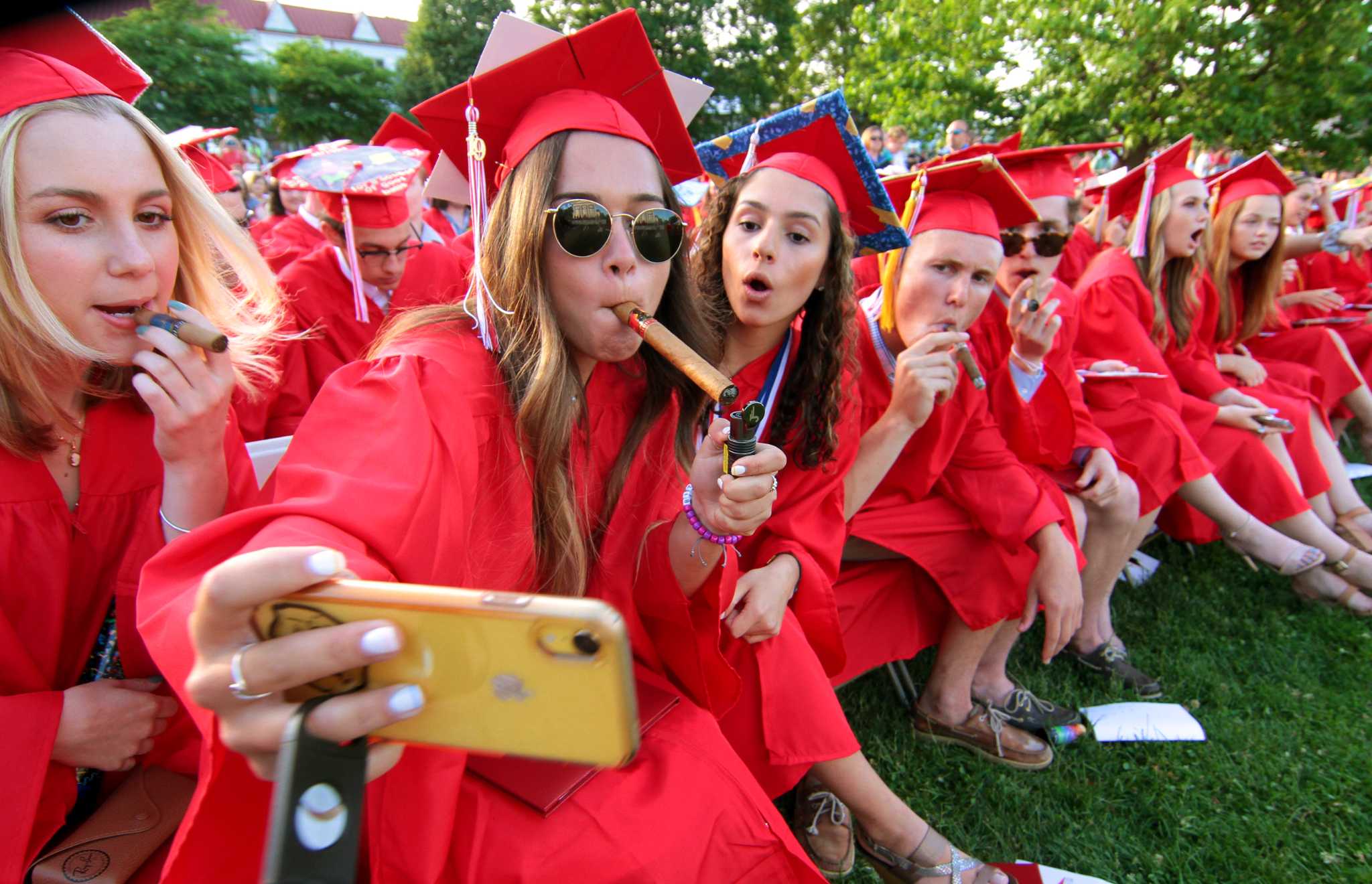 In Photos: Branford High School graduation 2019