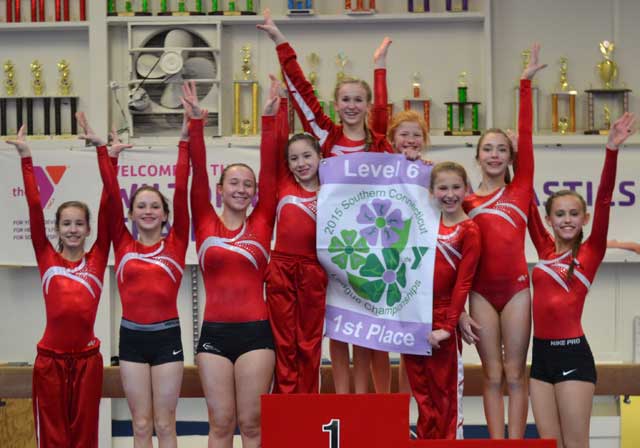 Strong showing for Y gymnasts at league meet