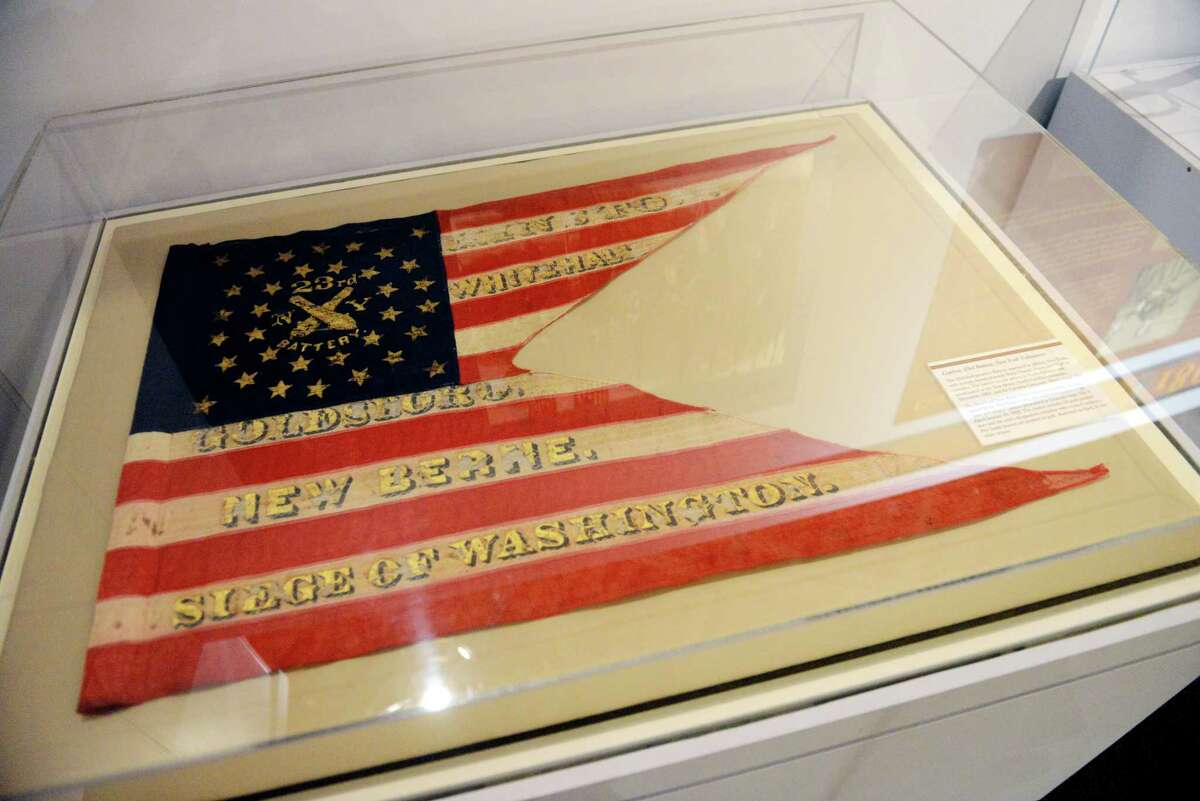 Every day a banner day for museum flag specialist
