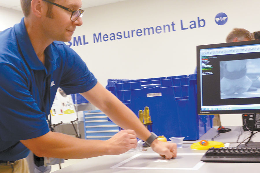 ASML shows new testing facility