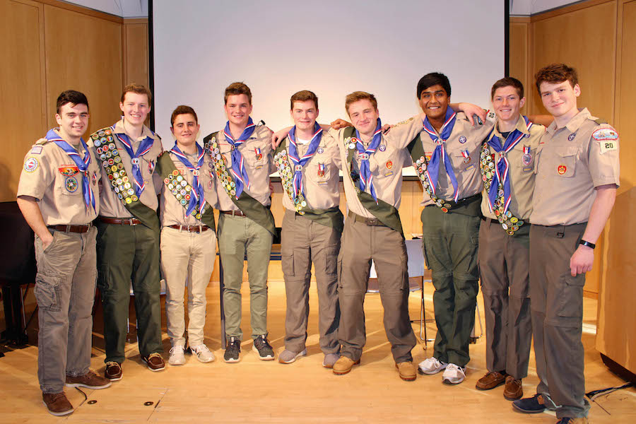 Scouts earn Eagle rank