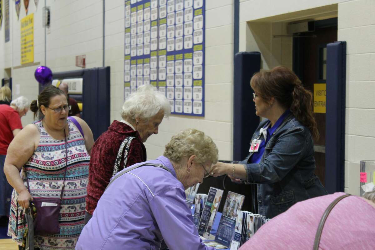 Senior Fair at Bad Axe High School
