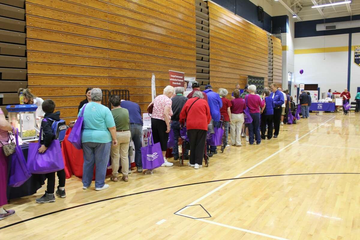 Senior Fair at Bad Axe High School