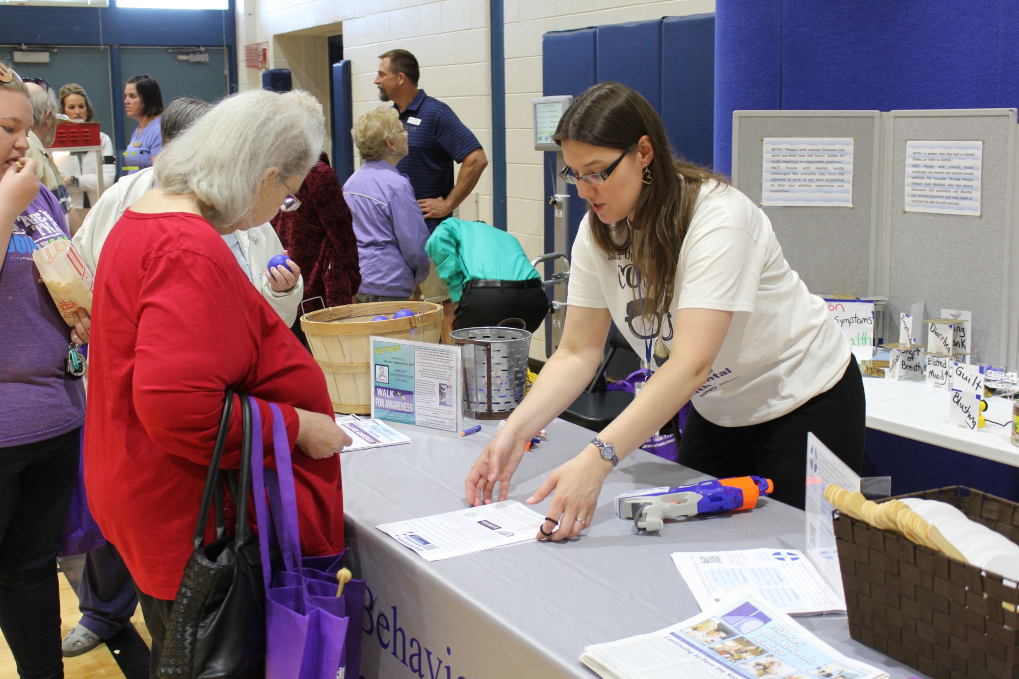 Senior Fair at Bad Axe High School