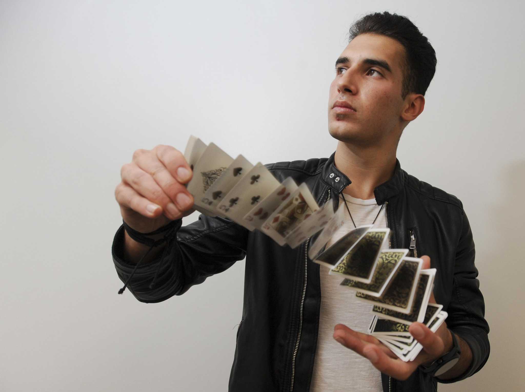 AITE senior TJ Salta sparks wonder as a magician