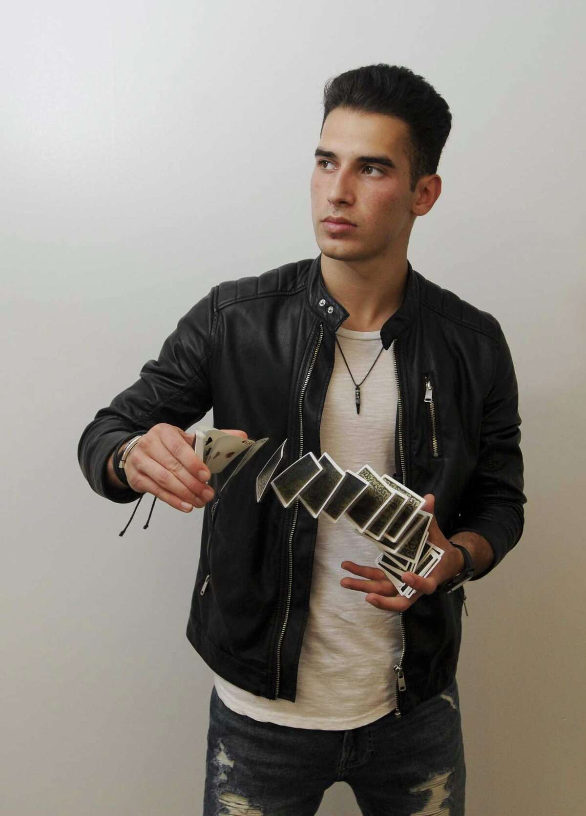 AITE senior TJ Salta sparks wonder as a magician