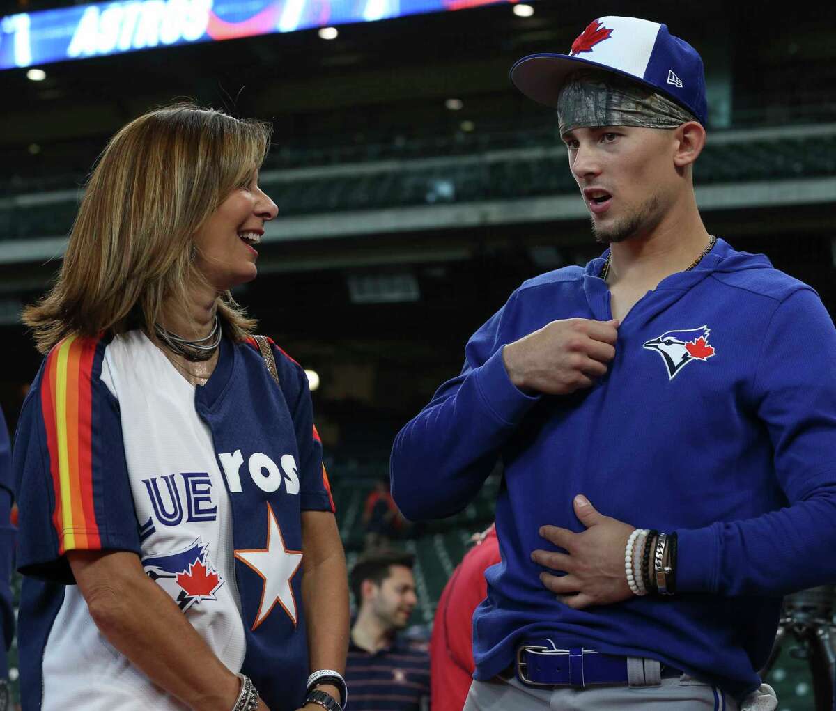Like father, like son: Cavan Biggio hits for cycle