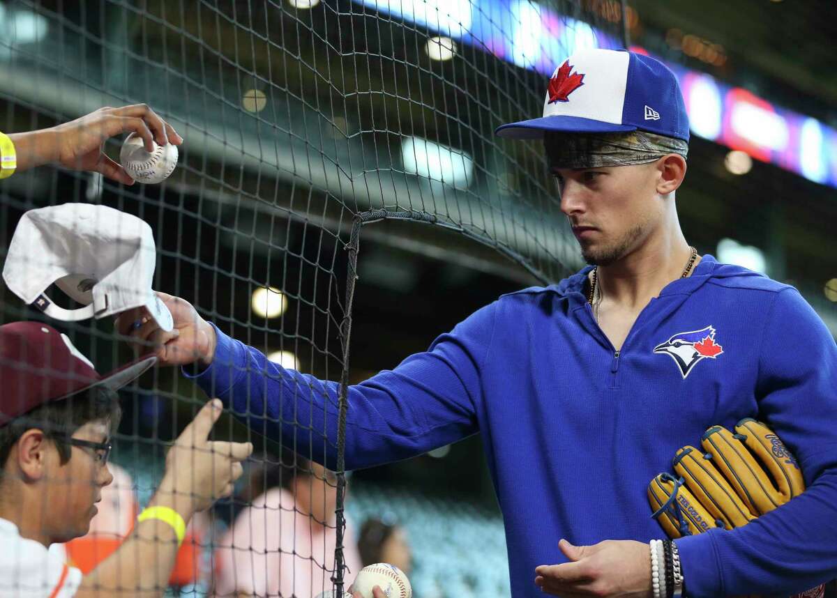 Cavan Biggio explains why he took knee during national anthem