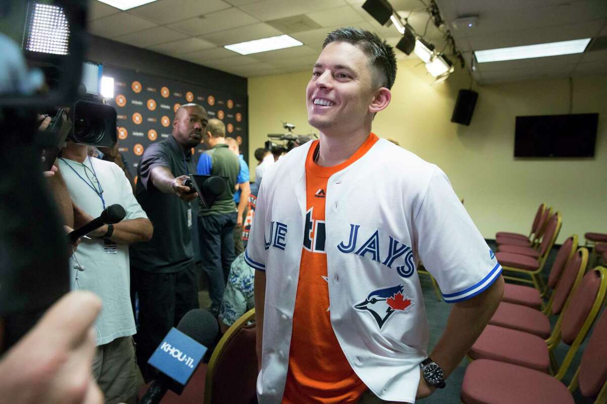 Like father, like son: Cavan Biggio hits for cycle