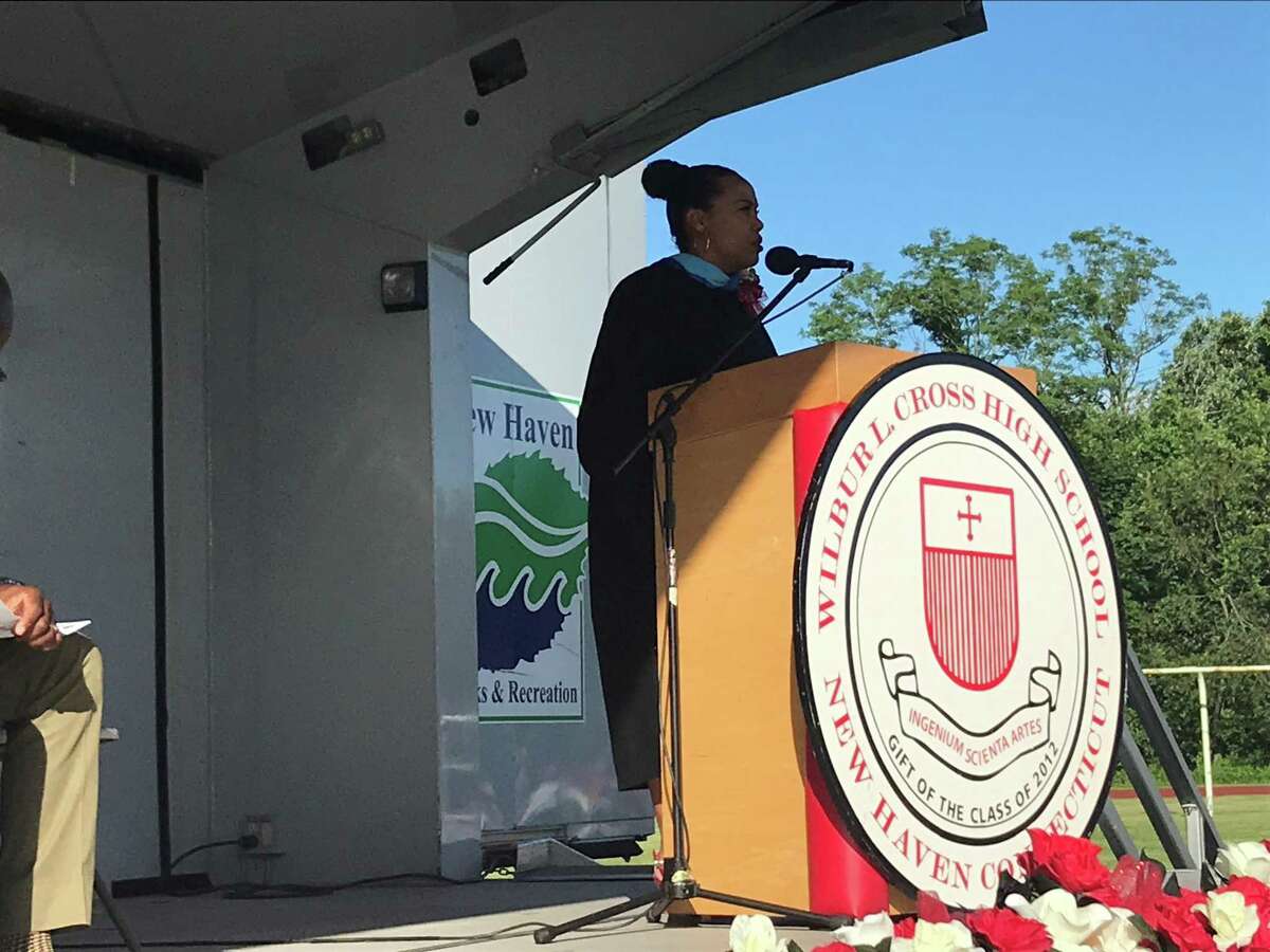 Wilbur Cross High School graduates 388 in New Haven