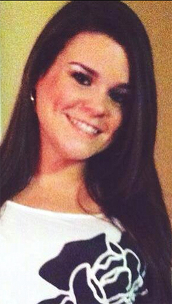 Erin B. Vick, 22, nursing student, volunteer with outreach programs