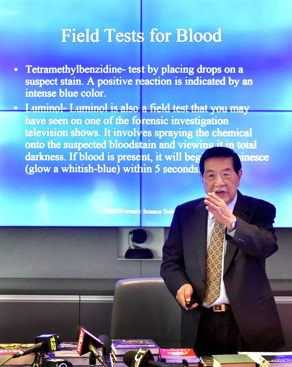 Forensic scientist Henry Lee: No false testimony in murder case