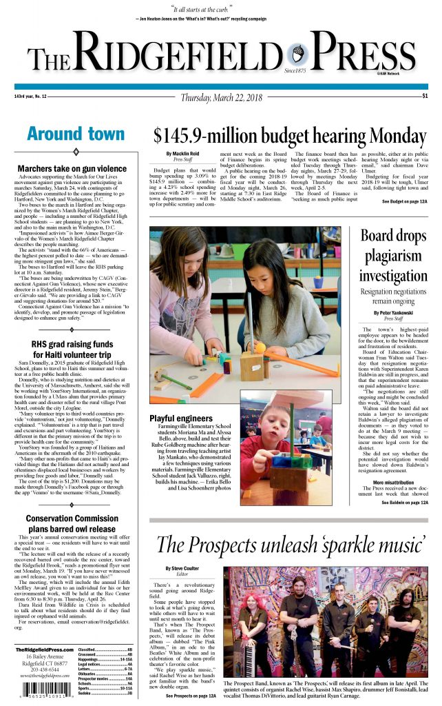 In this week’s Ridgefield Press