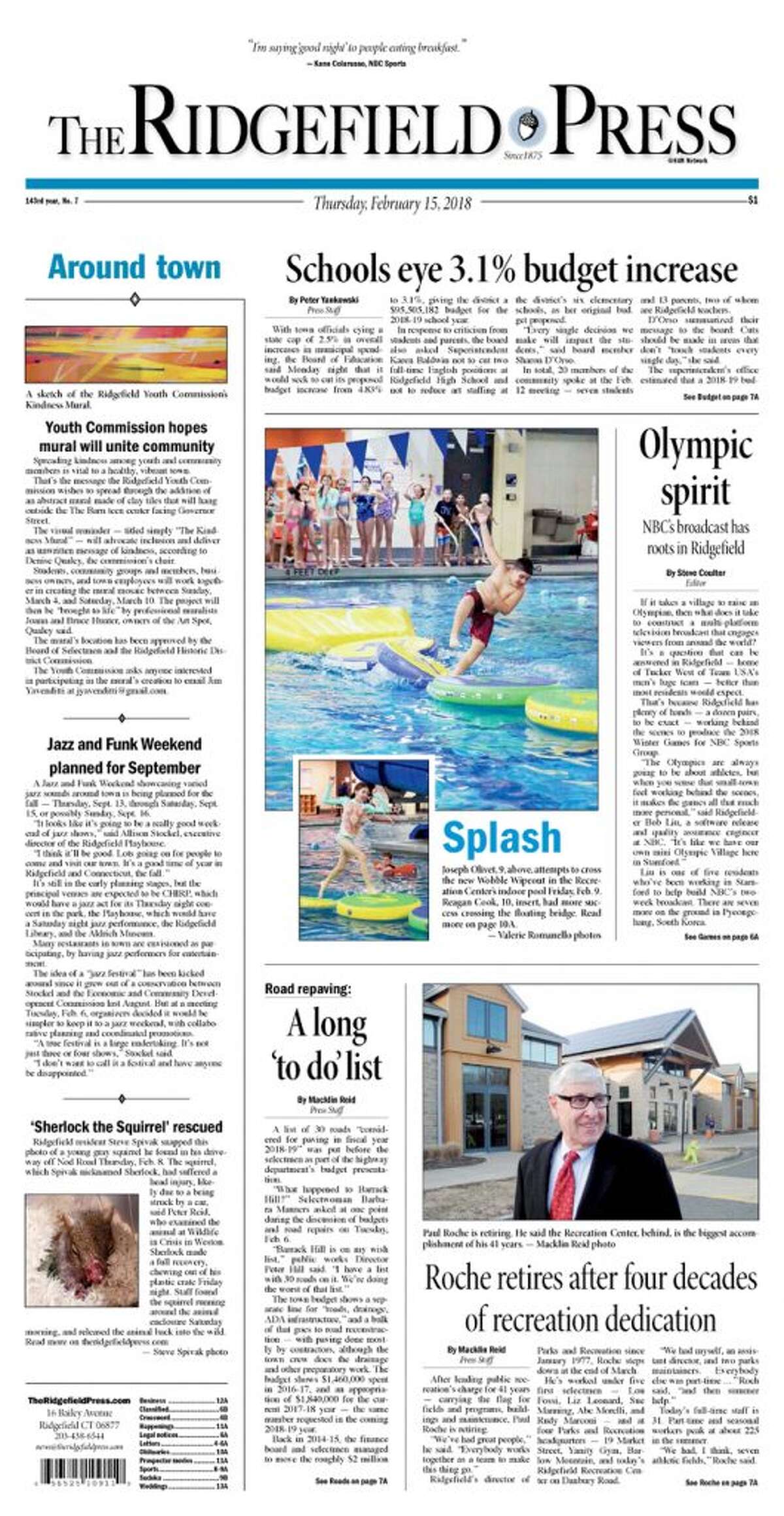 In this week’s Ridgefield Press