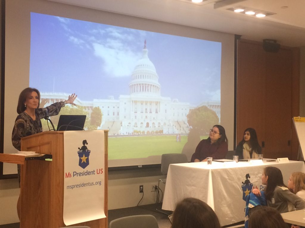 Ms President US: Girls debate among federal leaders