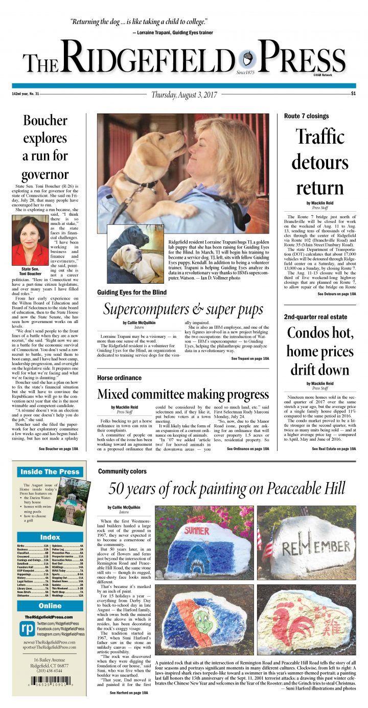 In this week’s Ridgefield Press
