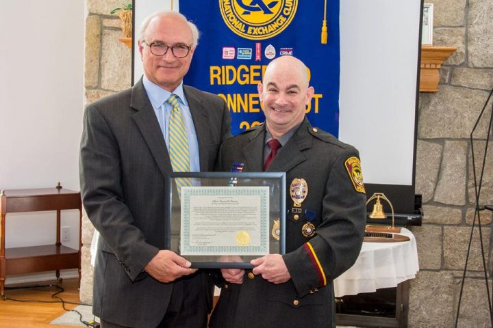 Ridgefield police: Officer Shawn Murray named top cop