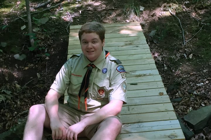 Scout’s project benefits hikers