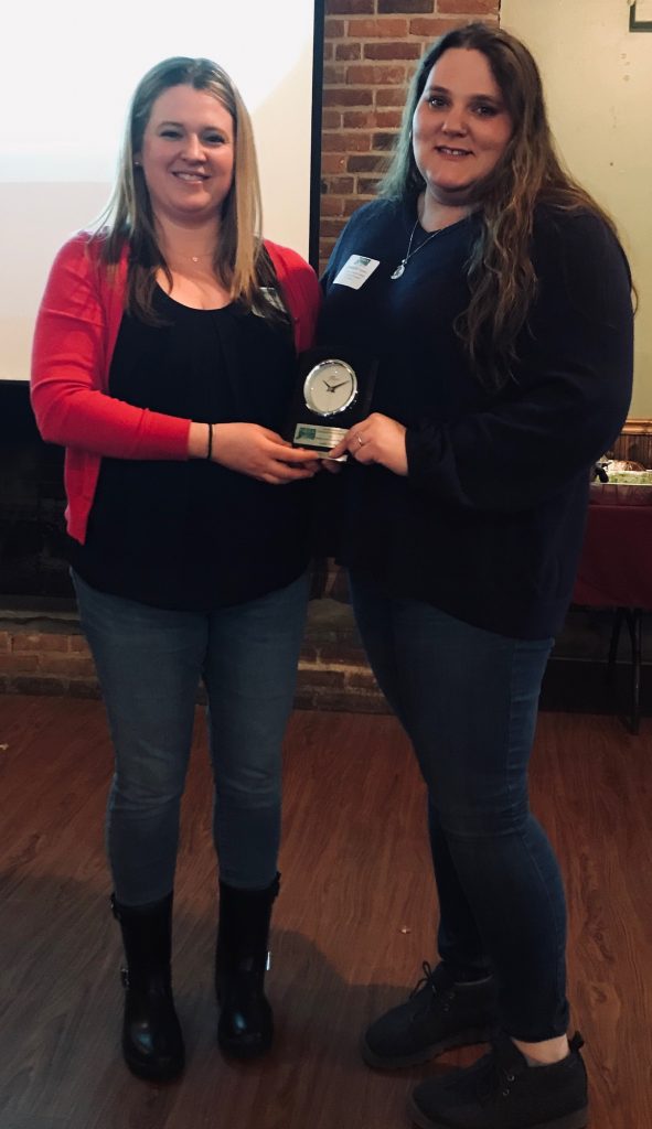 Jennifer Bradshaw receives Environmental Stewardship Award