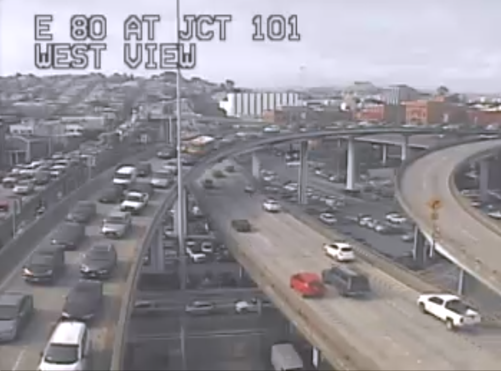 Eastbound Bay Bridge lanes reopened after overturn accident causes ...