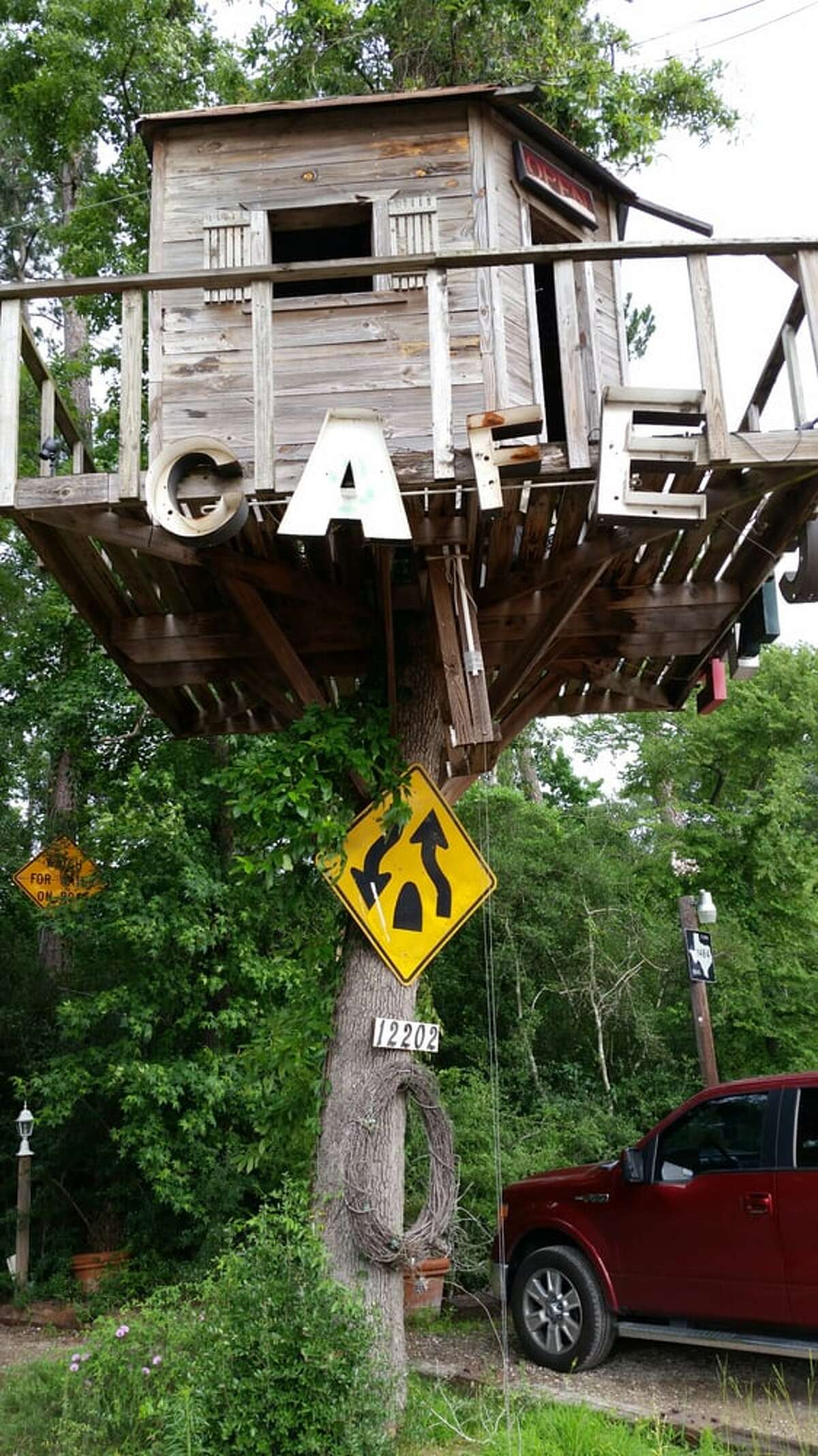 Dine among the treetops at this hidden gem restaurant in Magnolia