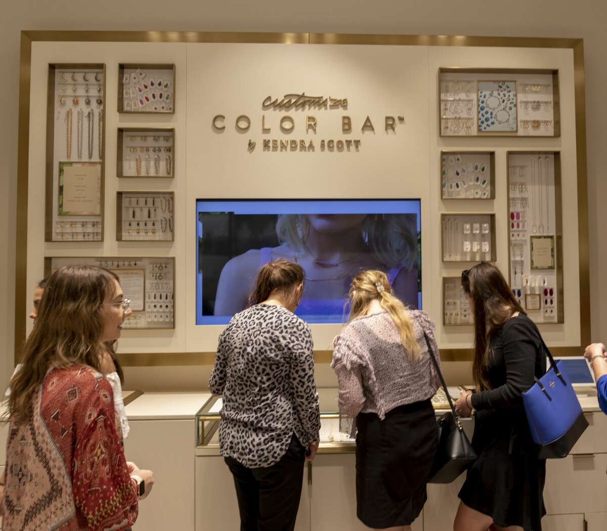 Scenes from Kendra Scott's Midland store grand opening