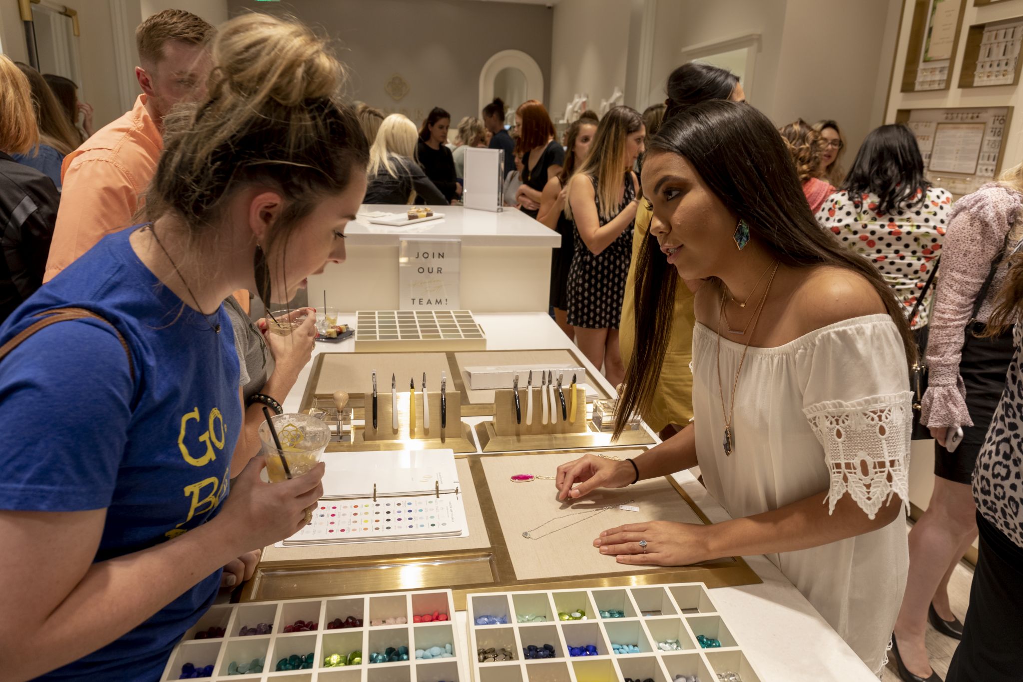Scenes from Kendra Scott's Midland store grand opening