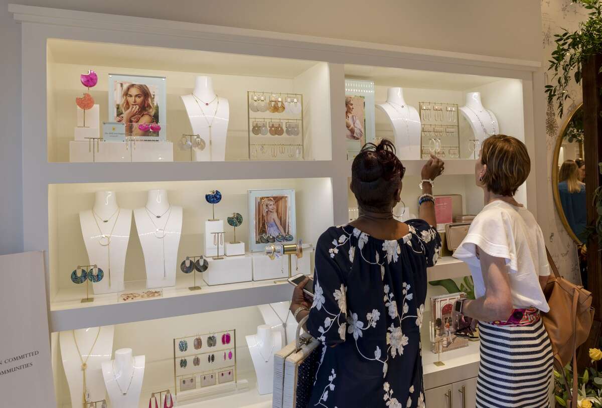 Scenes from Kendra Scott's Midland store grand opening