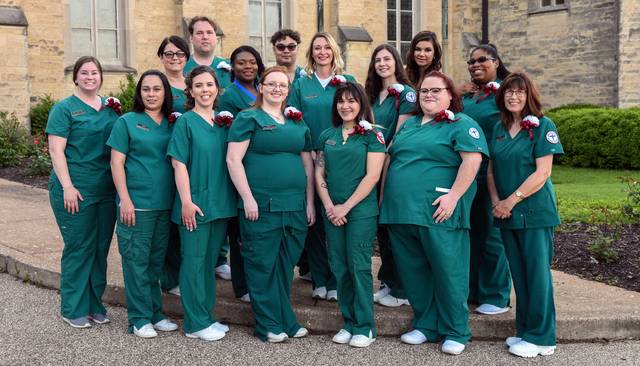 26 graduates recognized individually from SWIC Health Sciences programs.