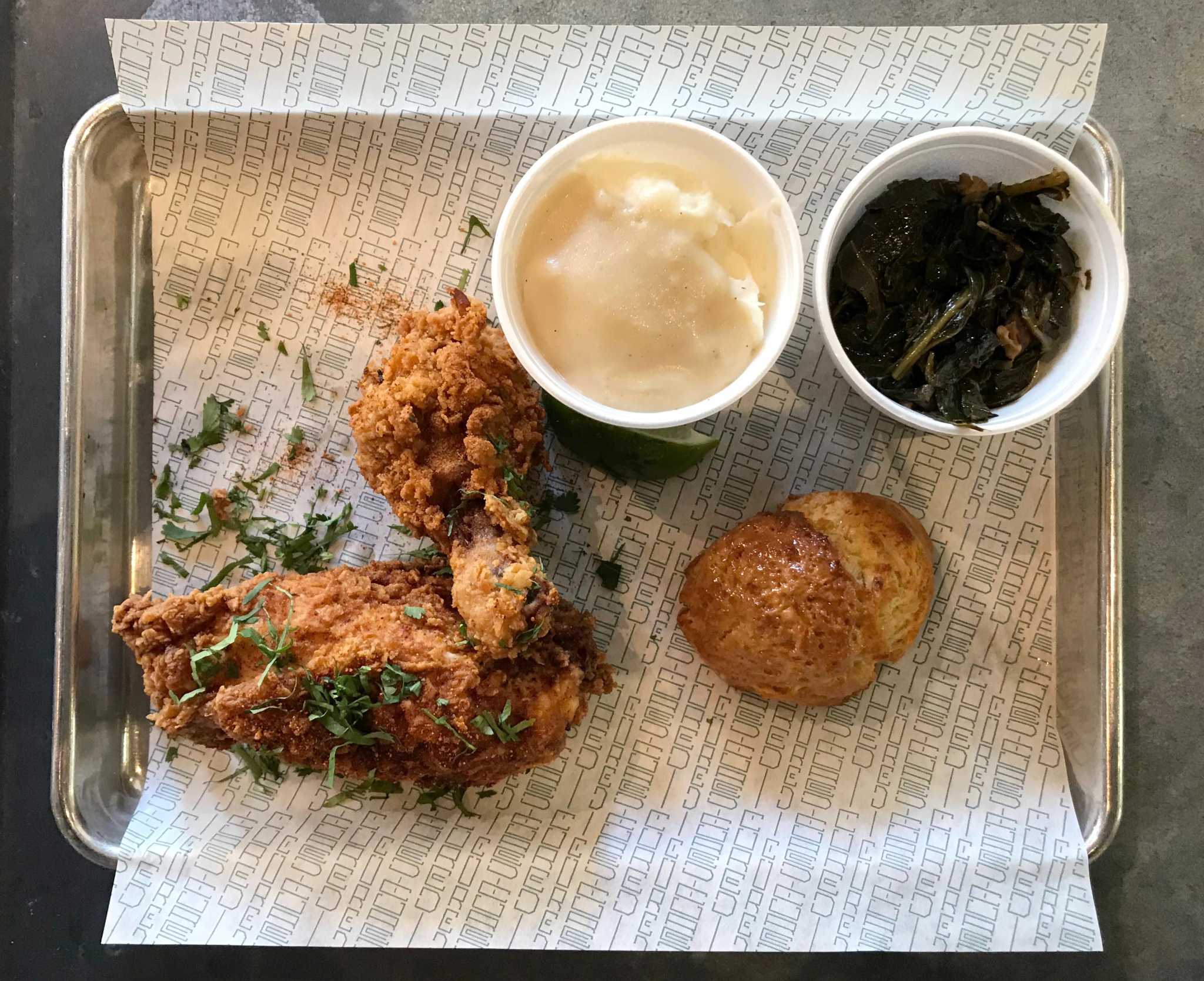 You must try Cured’s Friday fried chicken special at the Pearl