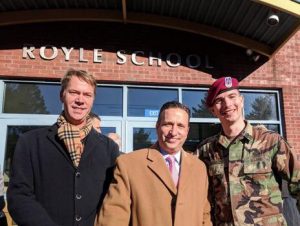Royle School honors veterans