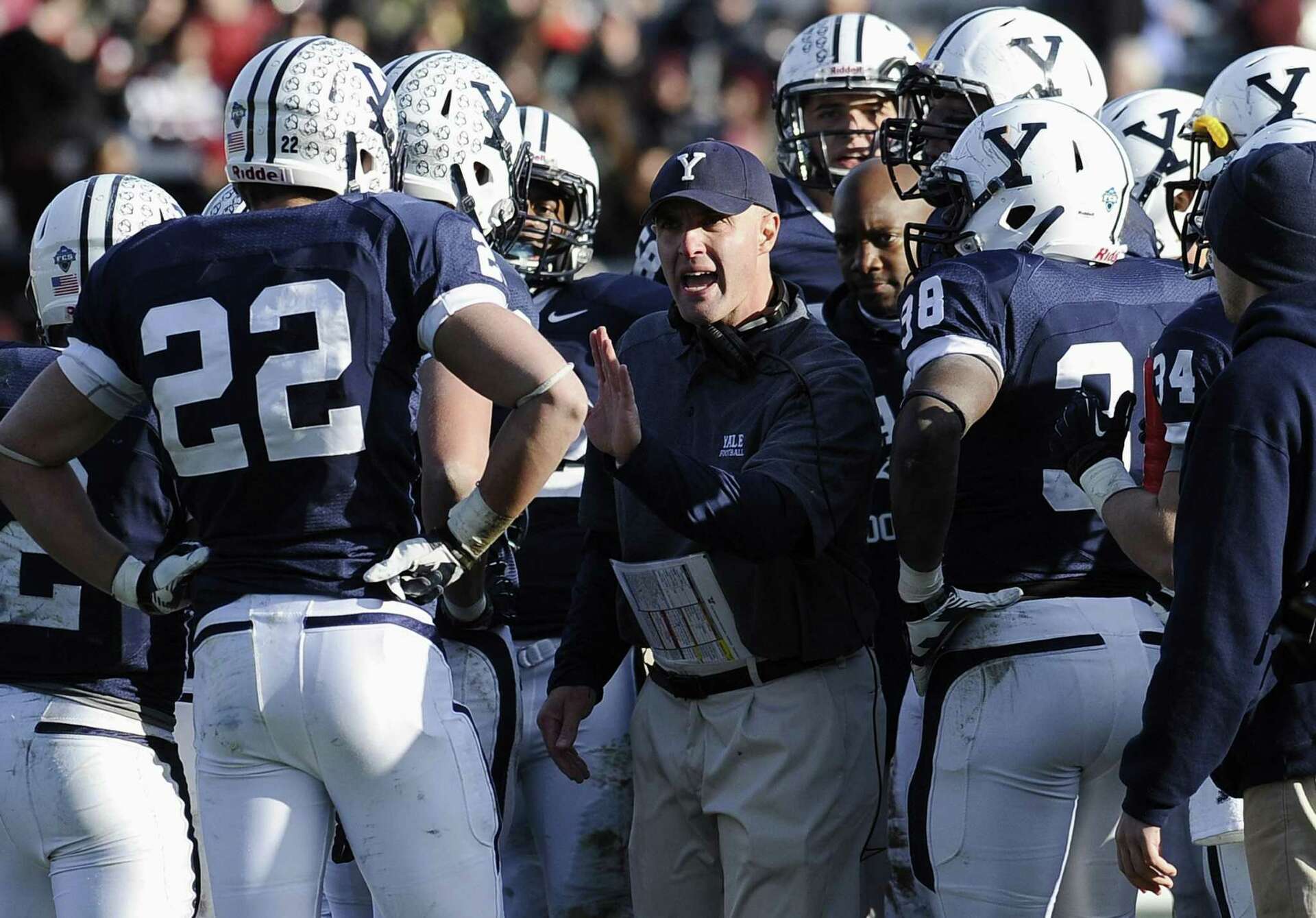 Tony Reno has stepped down as Yale's football coach for health reasons