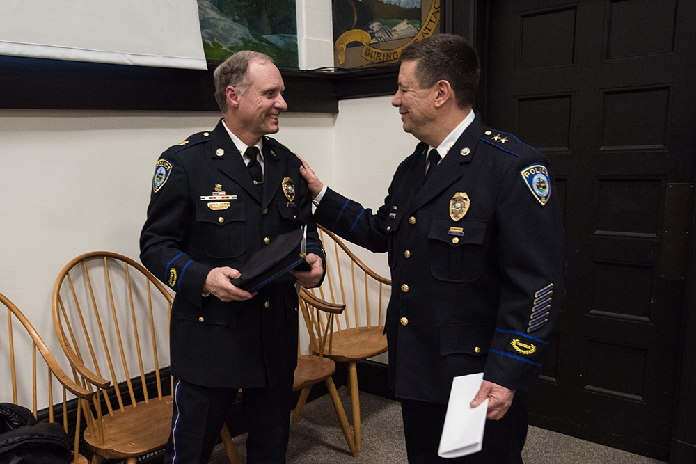 New chief and promotions mark new era for Darien Police Department