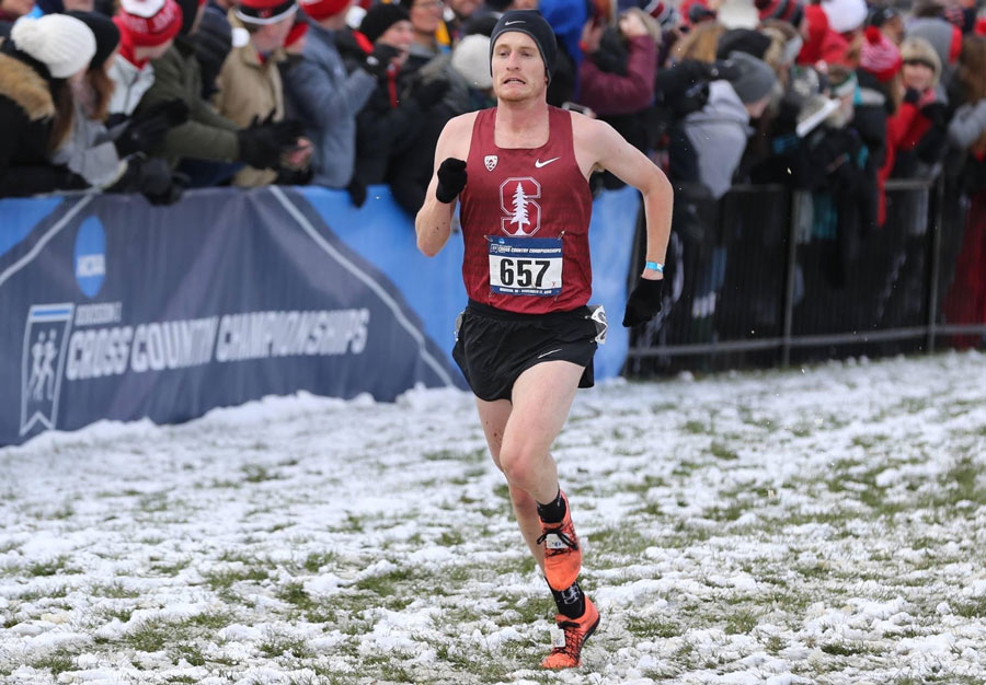 Darien’s Alex Ostberg runs sub 4-minute mile for Stanford