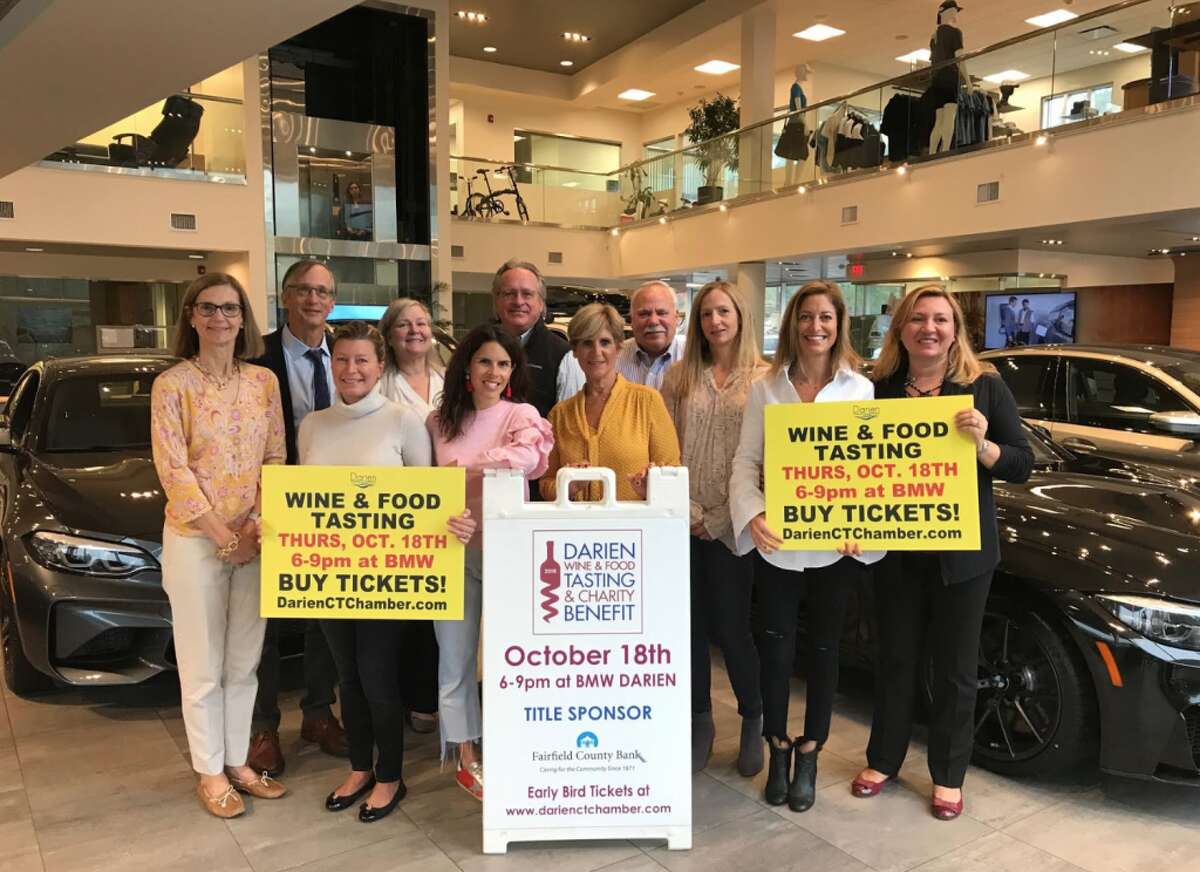 Annual Darien chamber wine and food tasting is this month