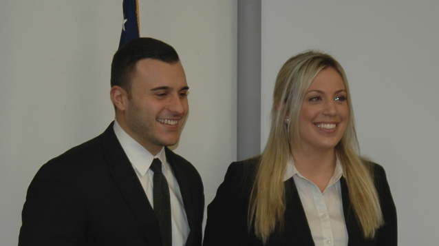 Darien Police Department swears in two new officers