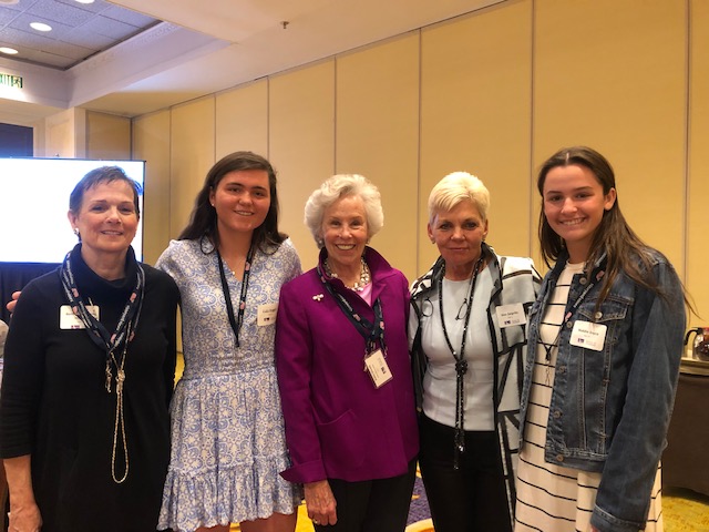 Depot's Respect Works co-presidents attend Voices of Courage luncheon